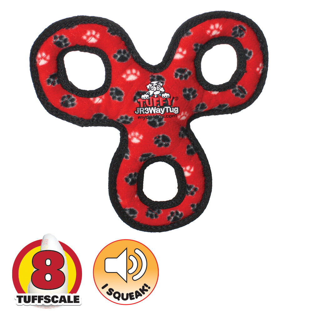 Tuffy Junior s 3 Way Tug Dog Toy